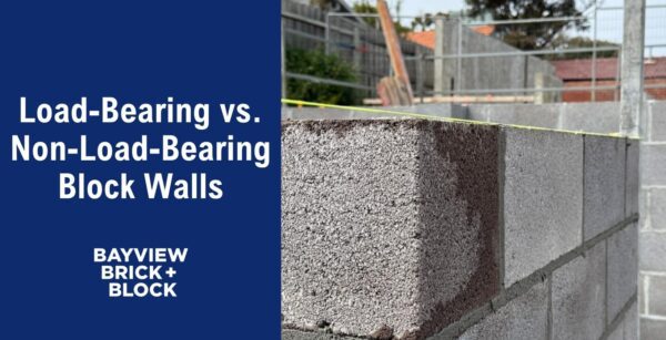 Load-Bearing vs. Non-Load-Bearing Block Walls